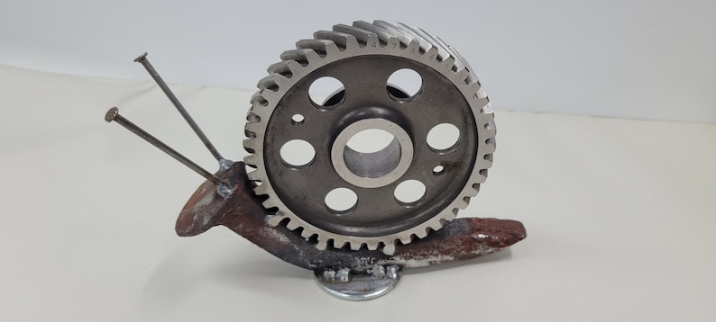 Recycled Metal Small Snail Yard Art - Etsy