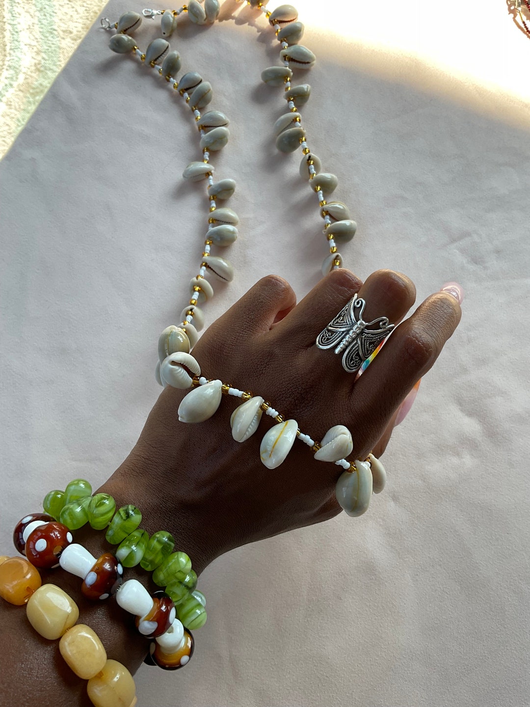 Shell Waist Beads ~ Cowrie Girl - Etsy