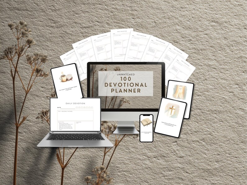 100 Christian Devotionals for Women | Quiet Time Journal (printable PDF ...