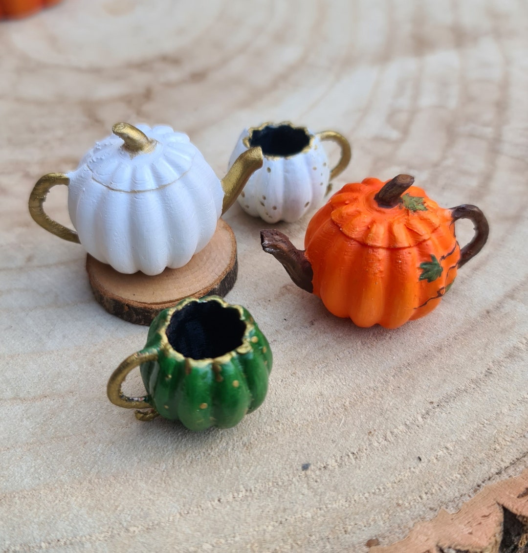 Miniature 1/6th Pumpkin Set for Miniverse and Dolls - Etsy