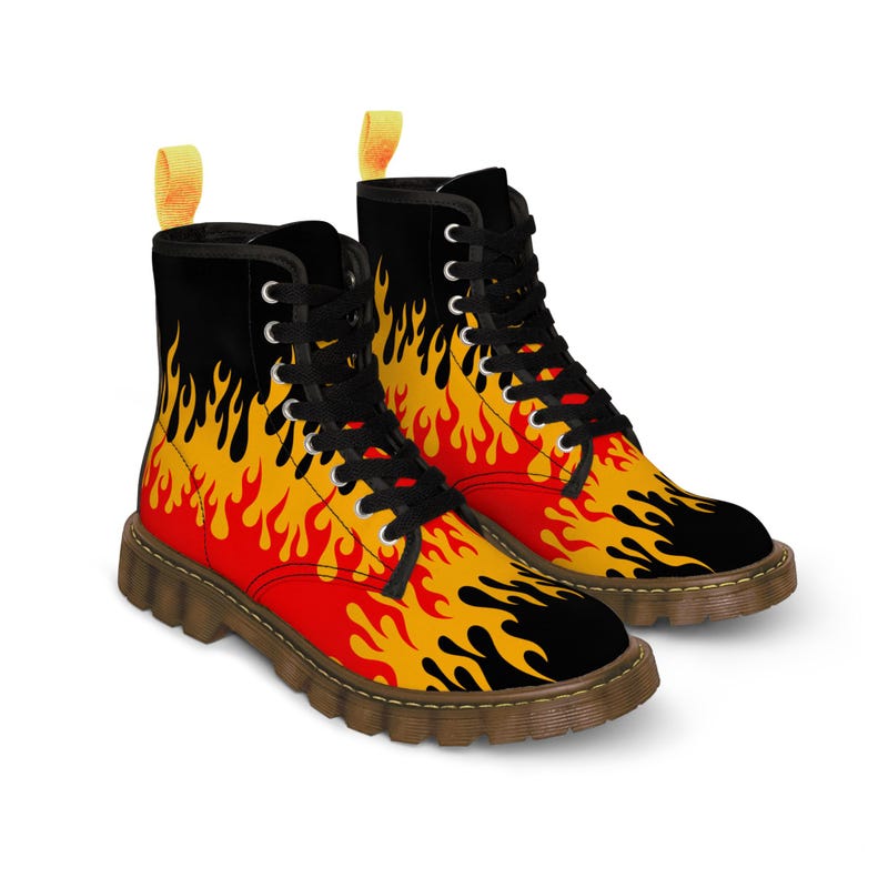 Flame Boots - Etsy