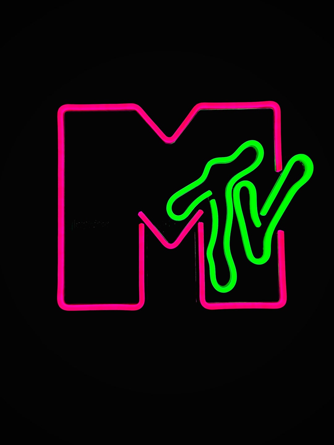 MTV Led Neon Sign - 20" - Etsy