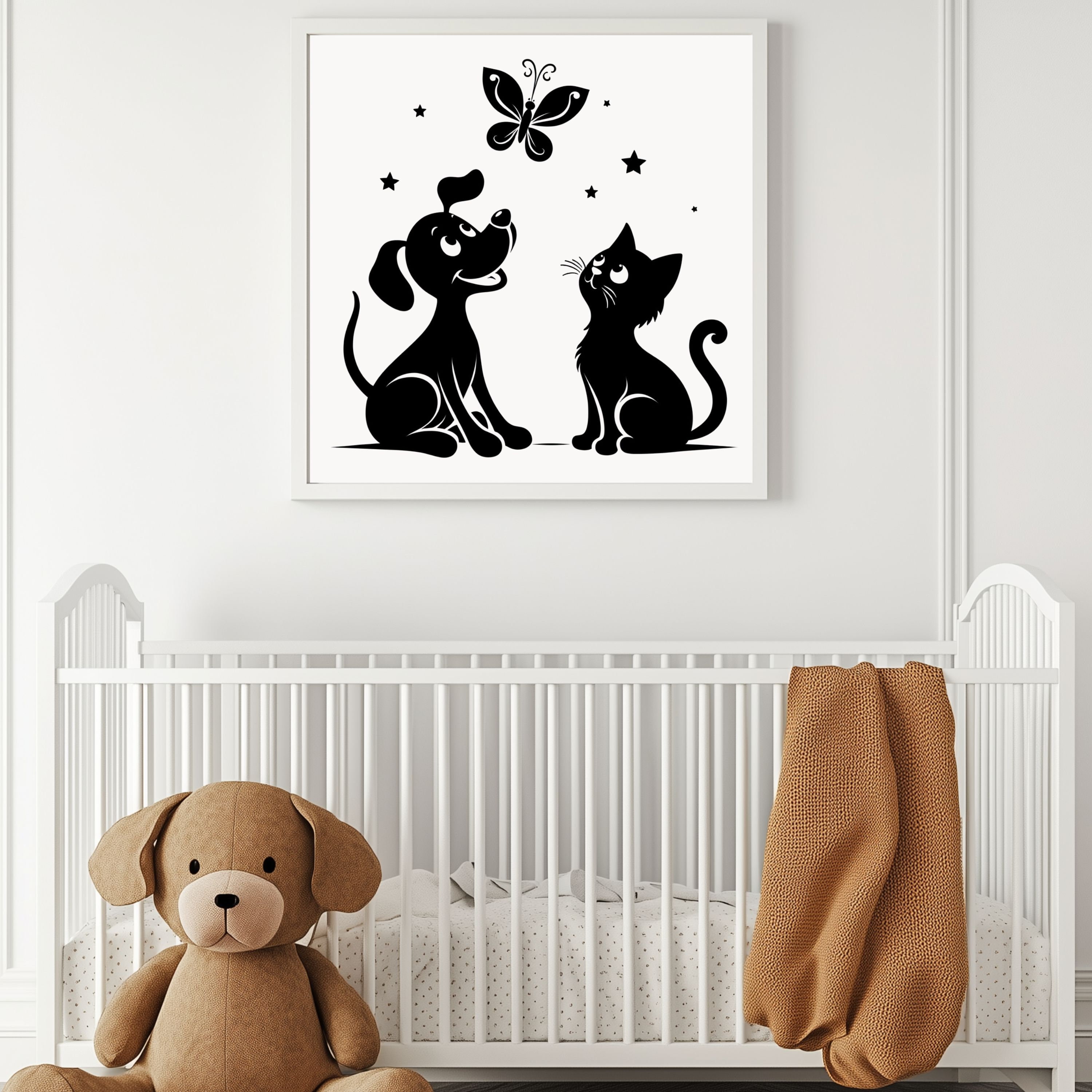 Cute Dog and Cat SVG PNG, Cat and Dog Buddy SVG, Pet Lovers Svg,png ...