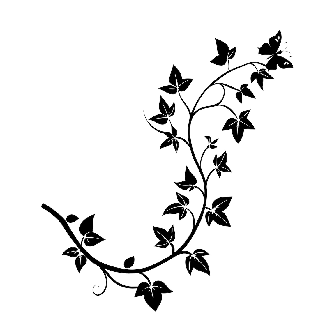 Ivy Digital Download, Ivy Clipart Png,svg,vines Svg,ivy Svg,cricut and ...