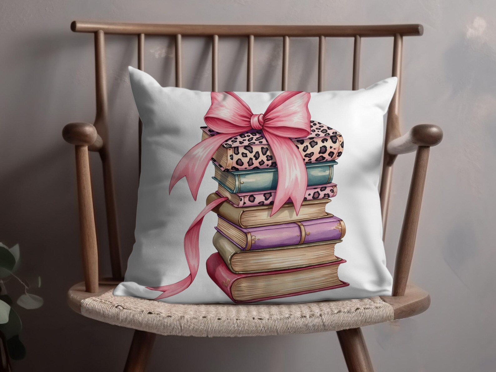 Coquette Book Stack PNG, Pink Stack of Books With Bow,transparent ...