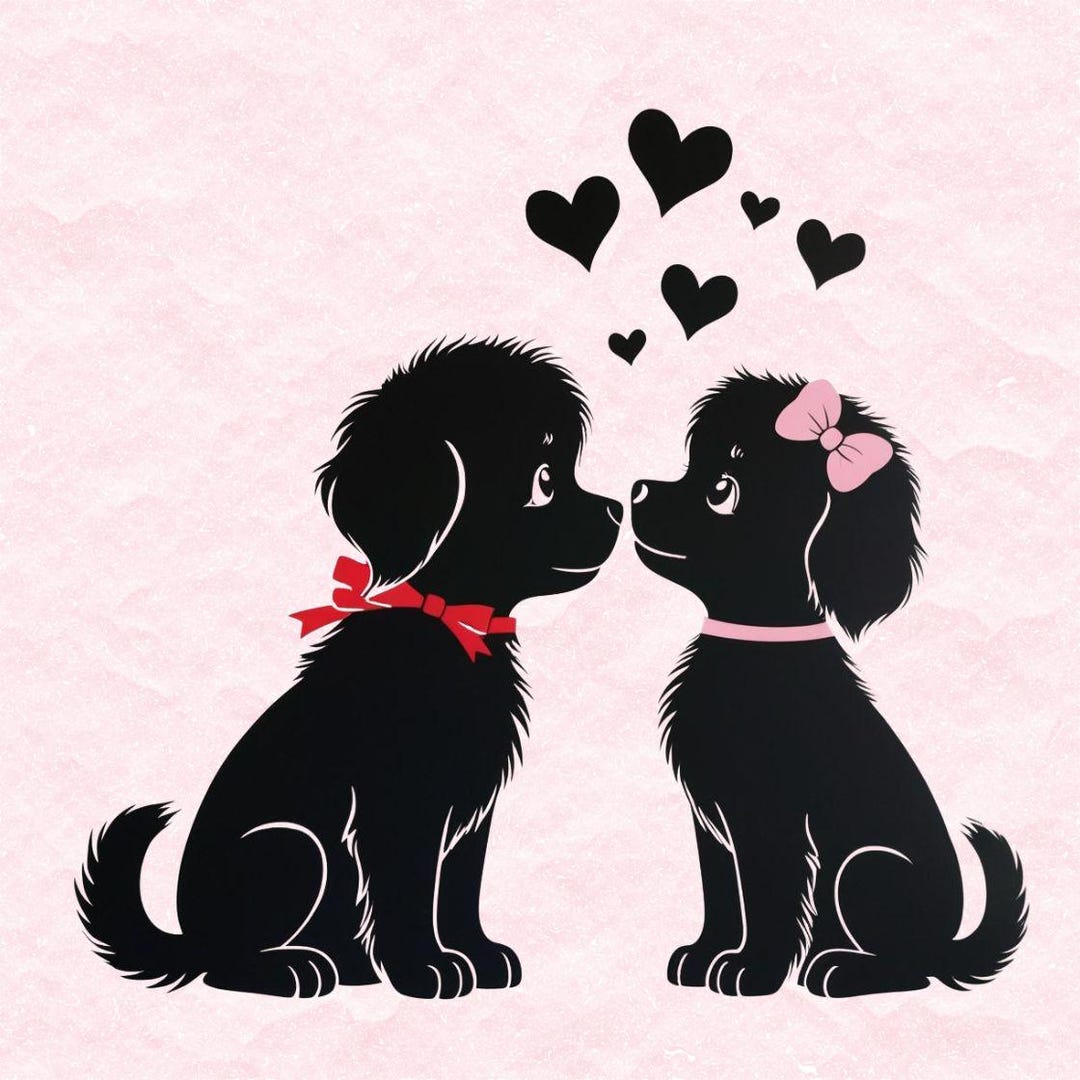 Cute Puppy Clipart, Puppy Love PNG, SVG, Puppy Love Clipart, Cute ...