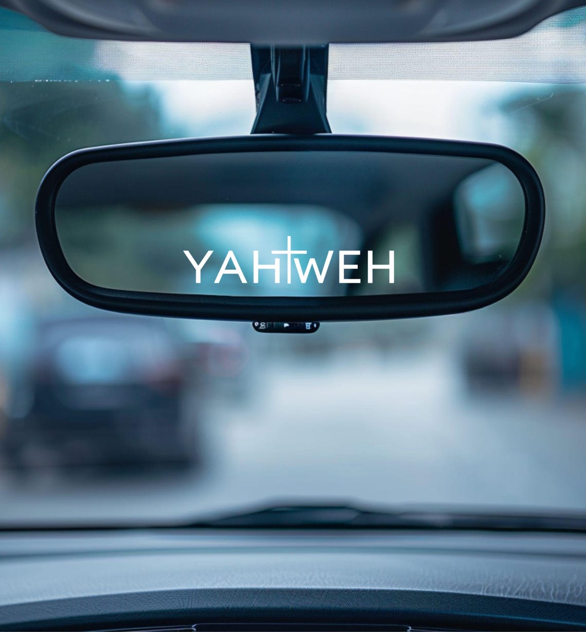 Christian Car Mirror Decal, Yahweh Lord Reminder, Car Sticker - Etsy