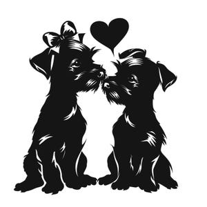 Cute Puppy Clipart, Puppy Love PNG, SVG, Puppy Love Clipart, Cute ...