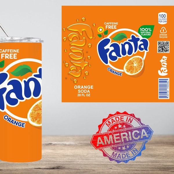 Fanta Soda Tumbler - Etsy