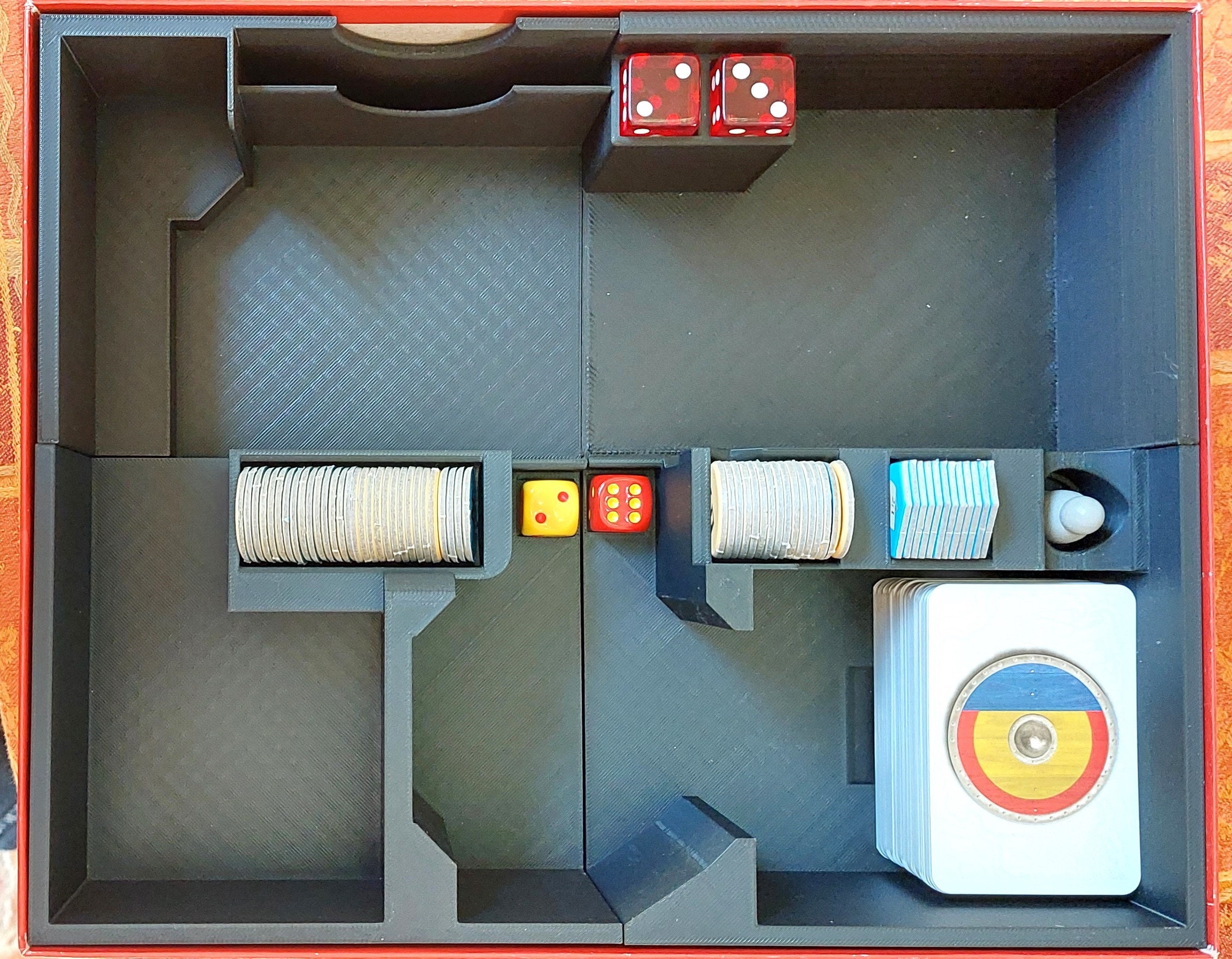 Catan Board Game Box Insert Organizer for 4th and 5th Editions 6-player ...