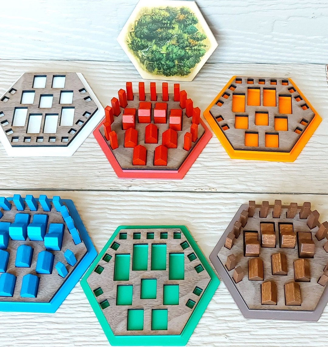 Catan Piece Holder Organizer - Etsy