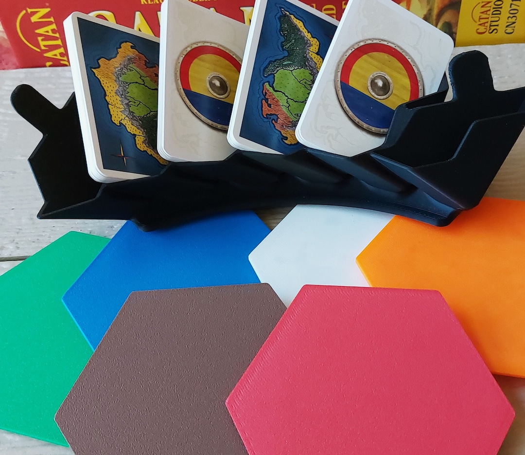 Catan Board Game Card Organizer Holder - Etsy