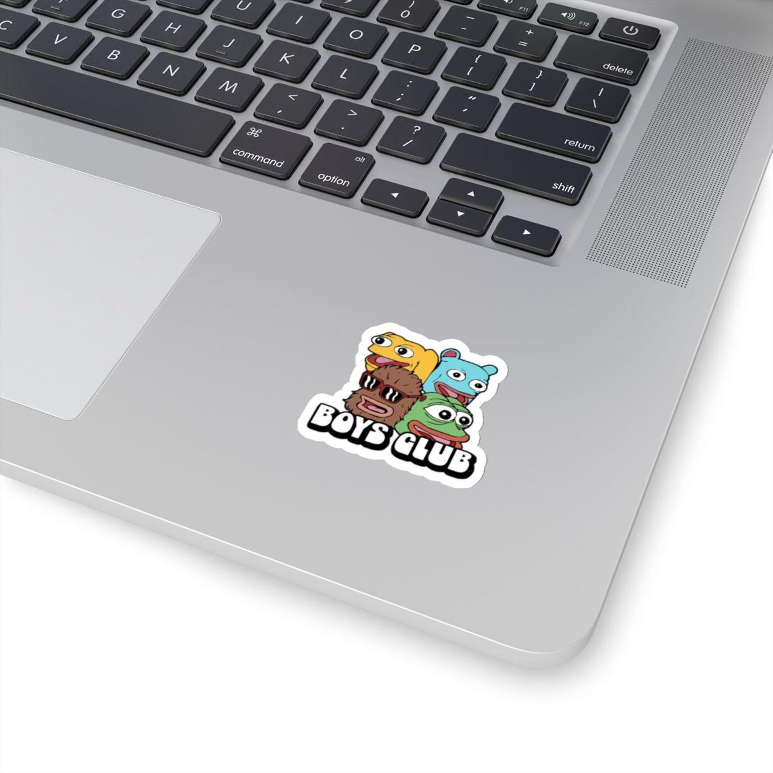Boys Club Sticker - Featuring Pepe, Brett, Andy, and Wolf for Meme and ...