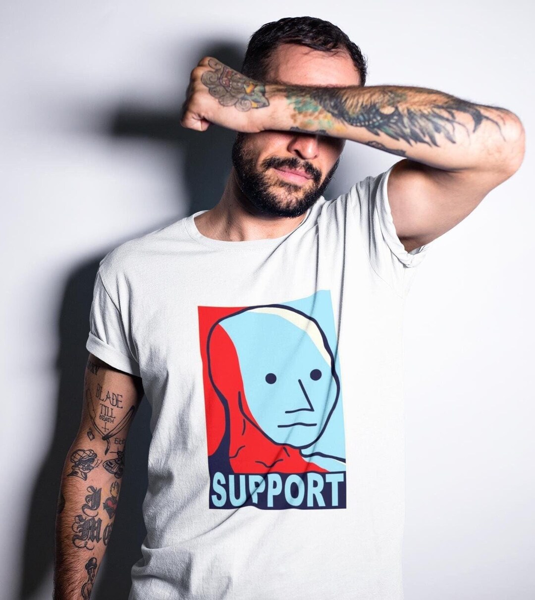 NPC Memecoin T-shirt | Cryptocurrency Meme Tee | Funny Crypto Shirt ...