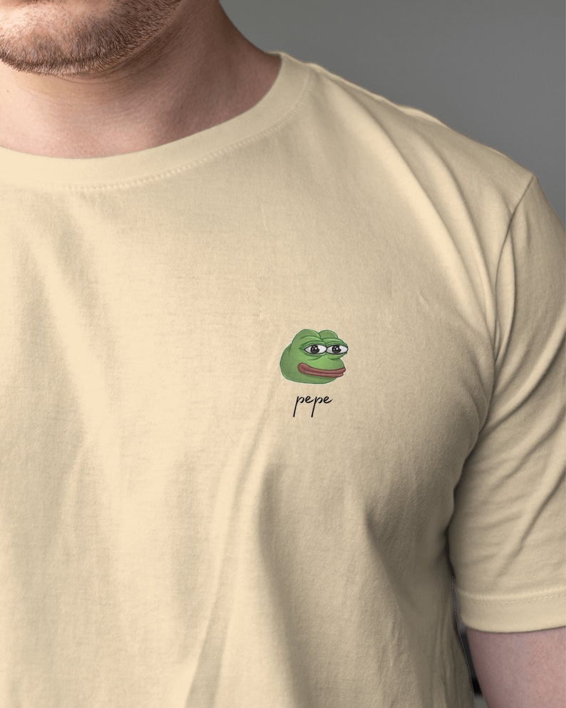 Iconic Pepe the Frog T-shirt - Meme Culture for Your Wardrobe - Etsy