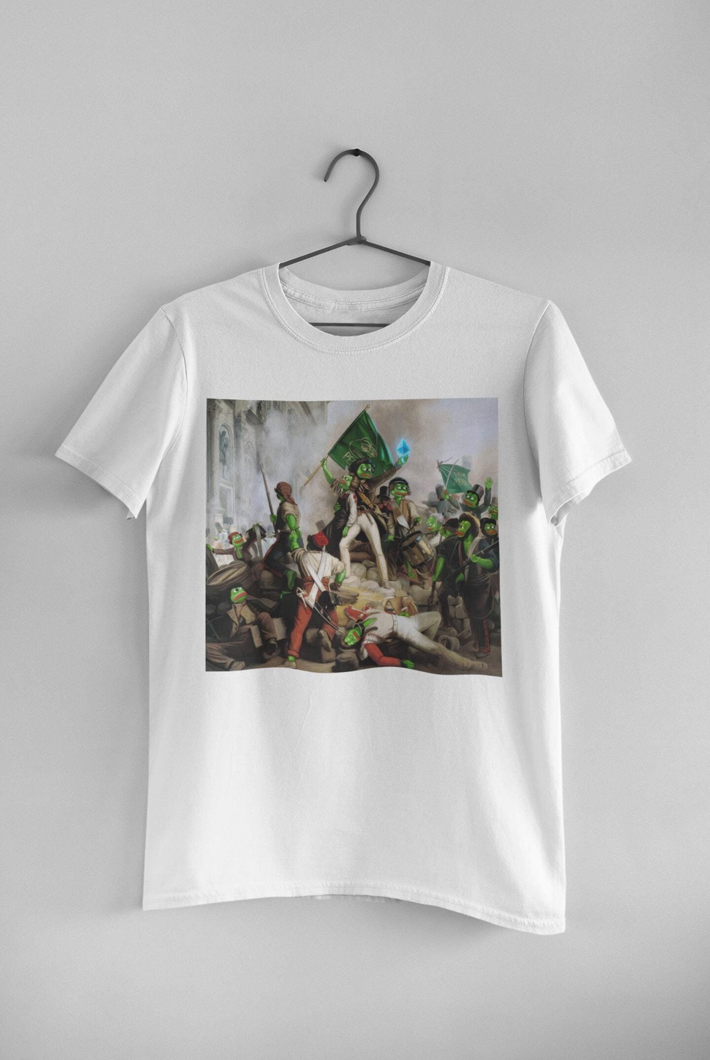 Pepe "the Revolution" T-shirt - ETH Final Triumph - Etsy