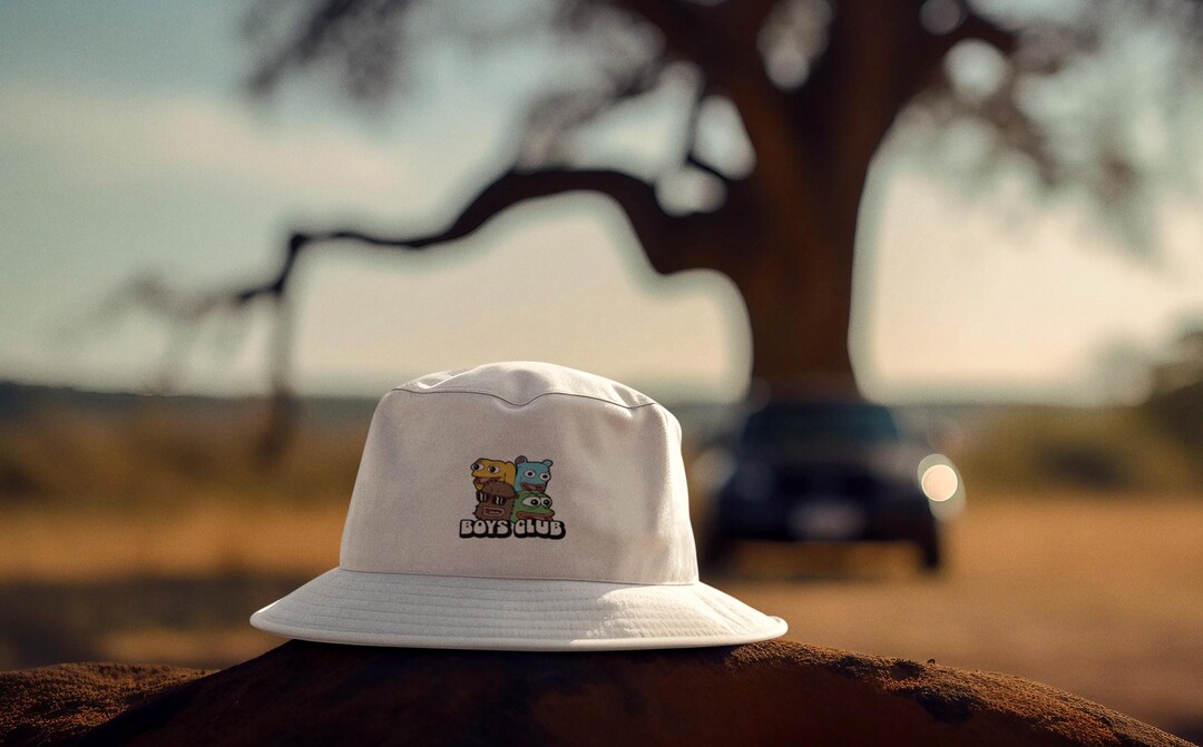 Boys Club Meme Bucket Hat - Brett, Pepe, Andy, and Wolf - Etsy