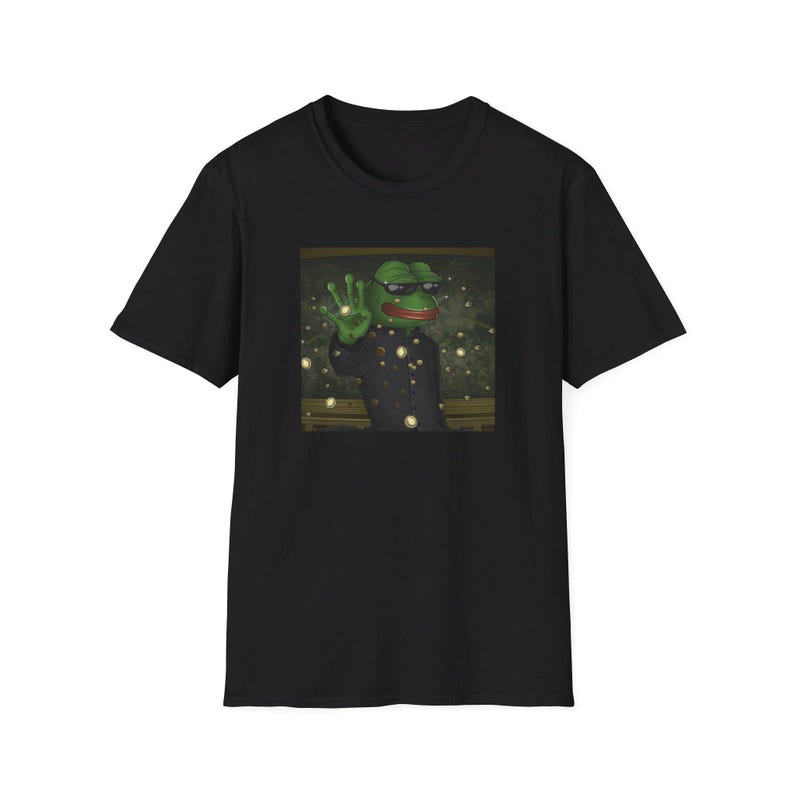 Pepe "the One" T-shirt - Matrix Meme Revolution - Etsy