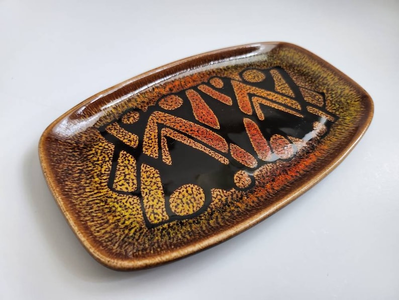 Poole Pottery England Mid Century Aegean 361 Decorative Tray Modern ...