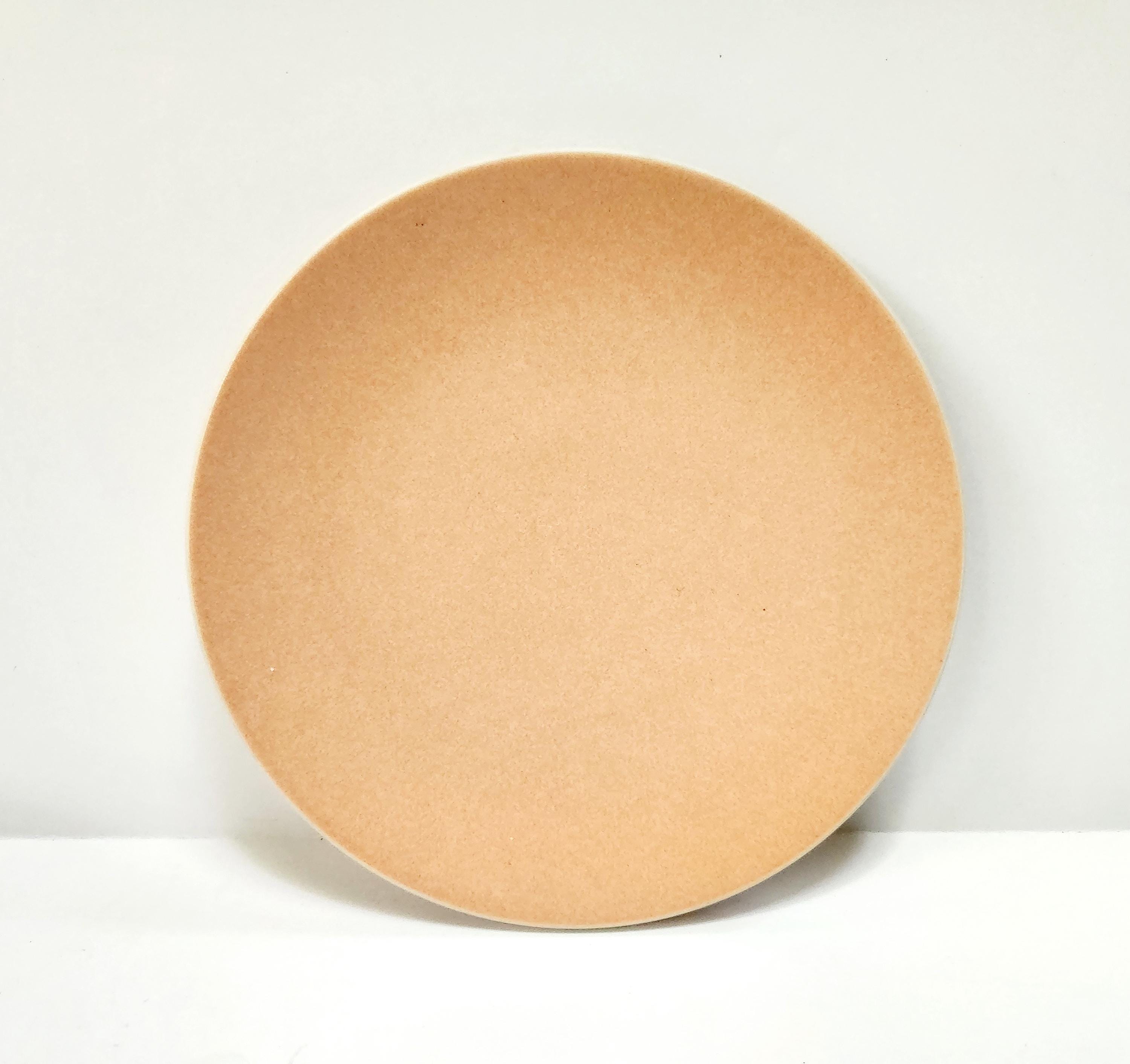 Vintage Sasaki Pink Snack Plates, Set of 6, Japanese Colorstone Salad ...