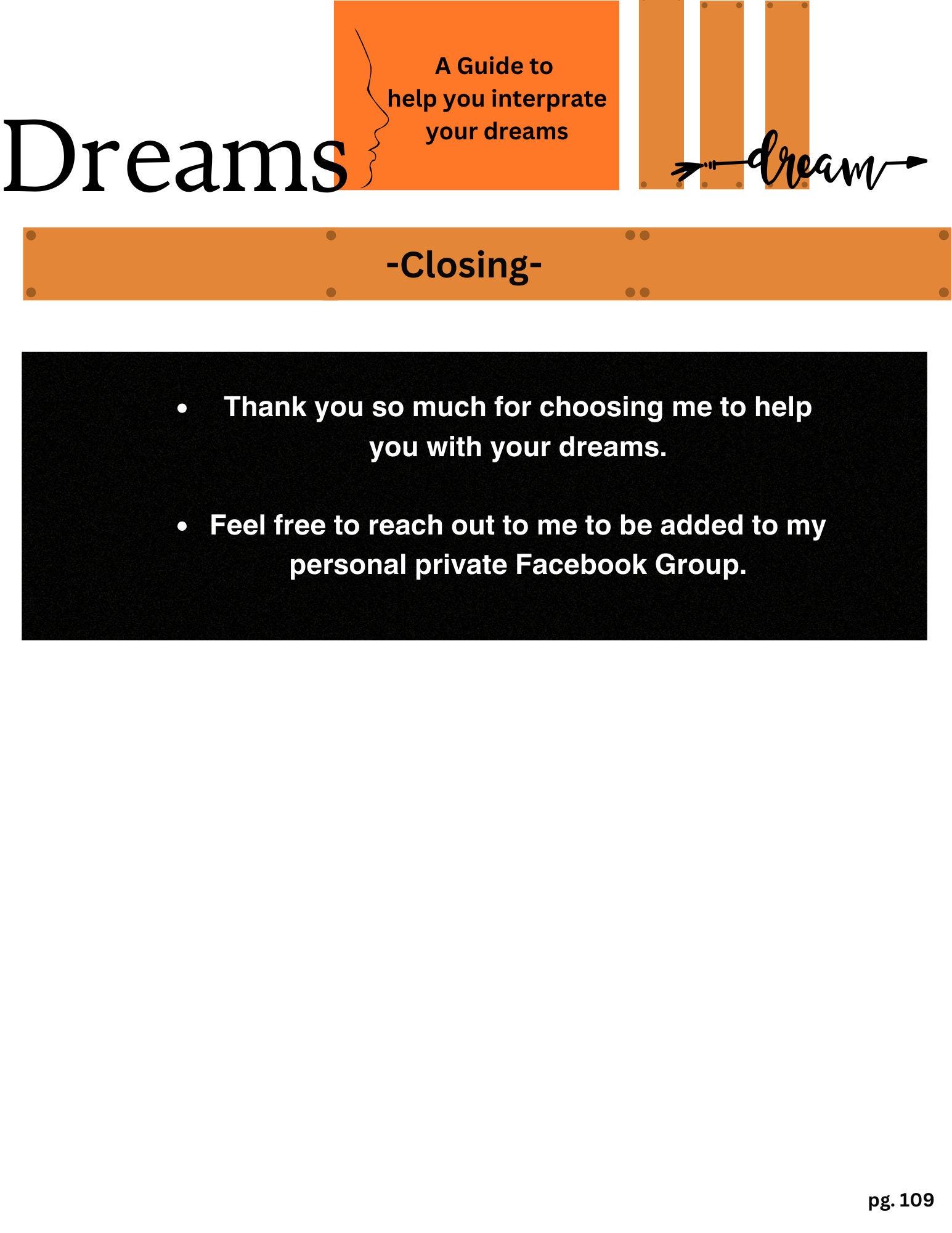 Dream Interpretations Guide by Sana (ON SALE) - Etsy
