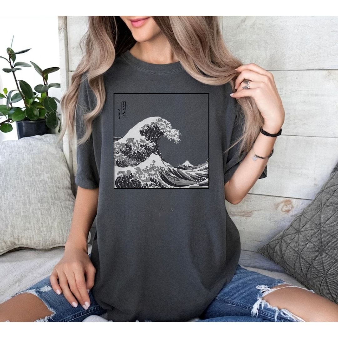 Japanese Wave, Great Wave off Kanagawa, Japanese Shirt, Wave Shirt ...