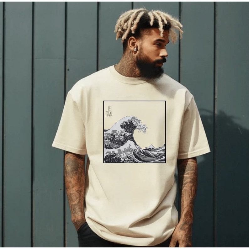 Japanese Wave, Great Wave off Kanagawa, Japanese Shirt, Wave Shirt ...