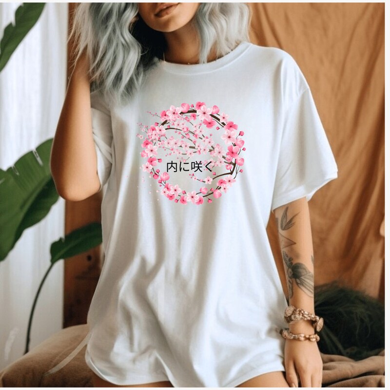 Cherry Blossom Shirt - Etsy
