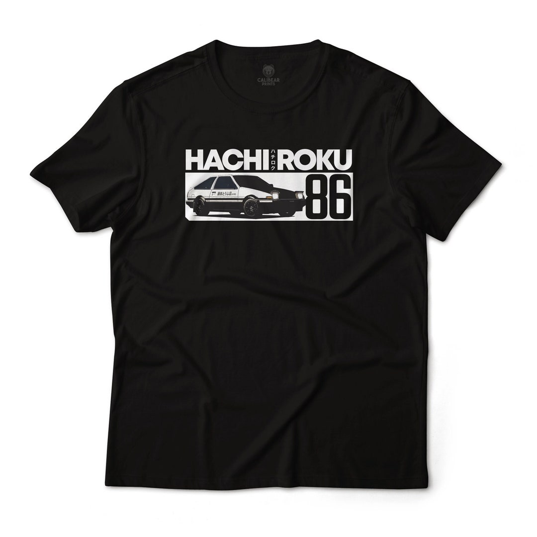 HACHI-ROKU Corolla AE86 GT86 Trueno Car Initial D Anime - Etsy