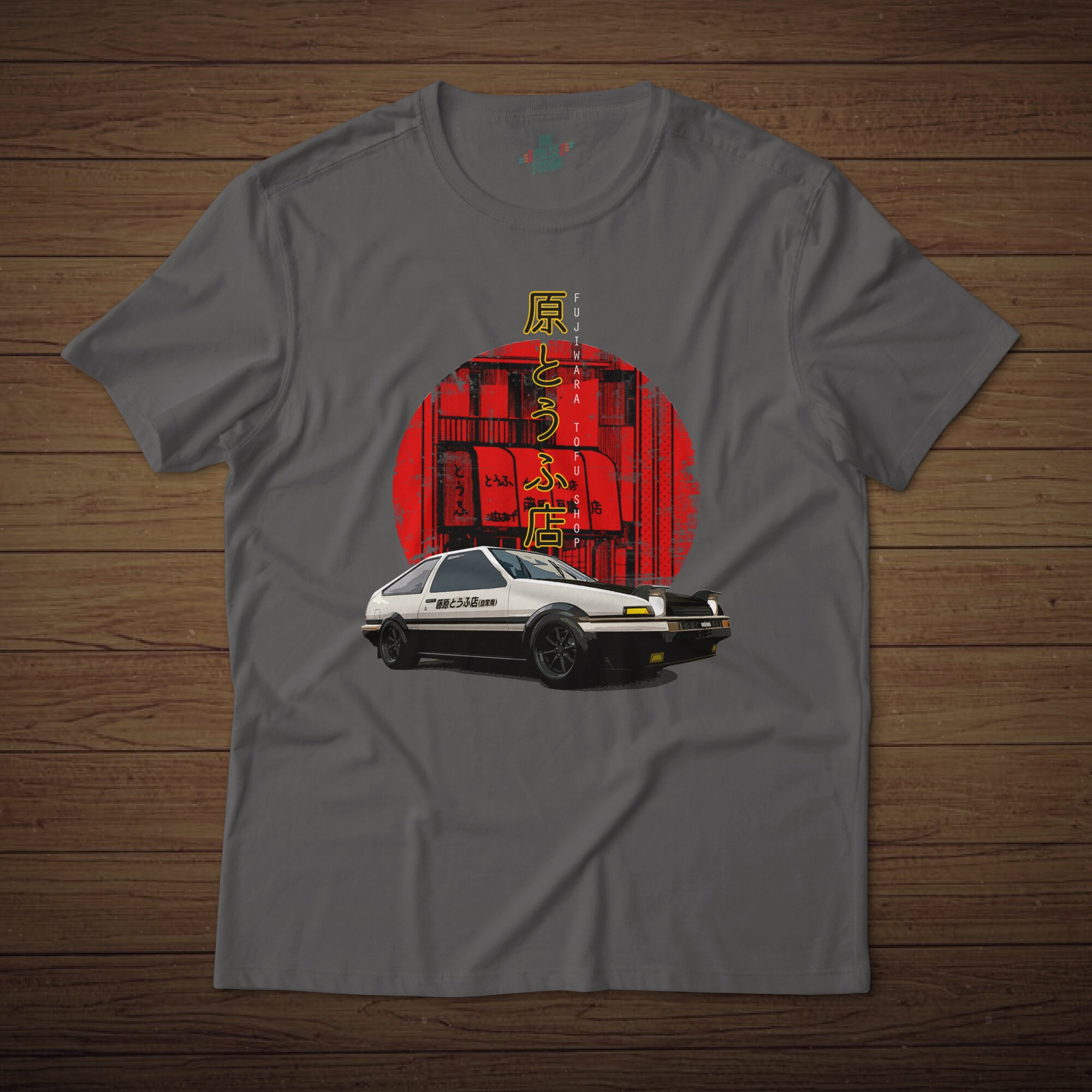 GT86 Trueno Corolla AE86 Anime Initial D at Fujiwara Tofu Shop Hachi ...
