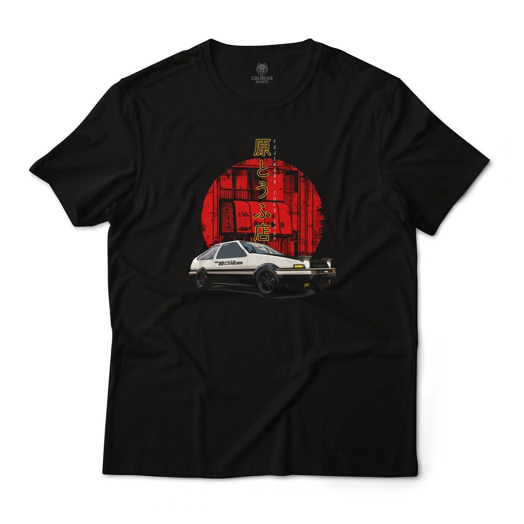 GT86 Trueno Corolla AE86 Anime Initial D at Fujiwara Tofu Shop Hachi ...