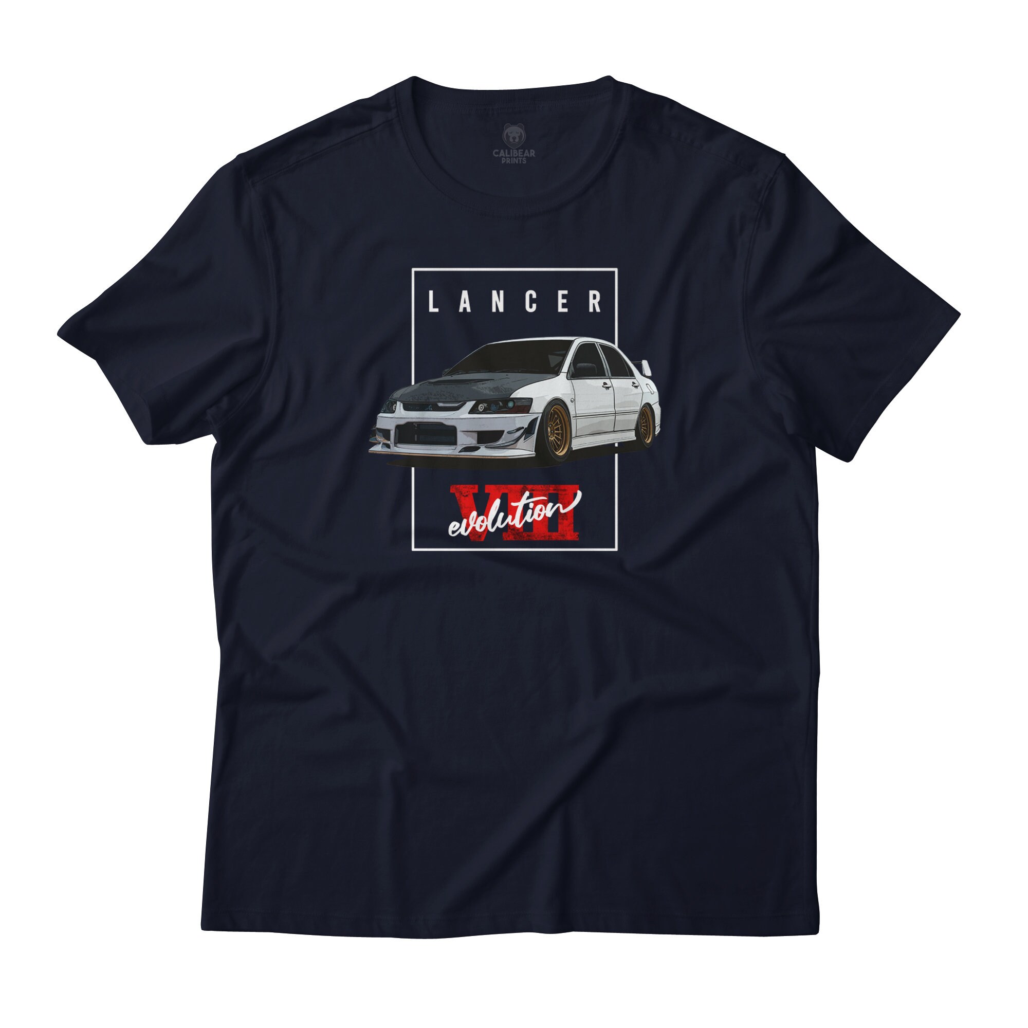 Lancer Evo VIII Evolution 8 JDM Classic Tuner Racing Rally Car Graphic ...