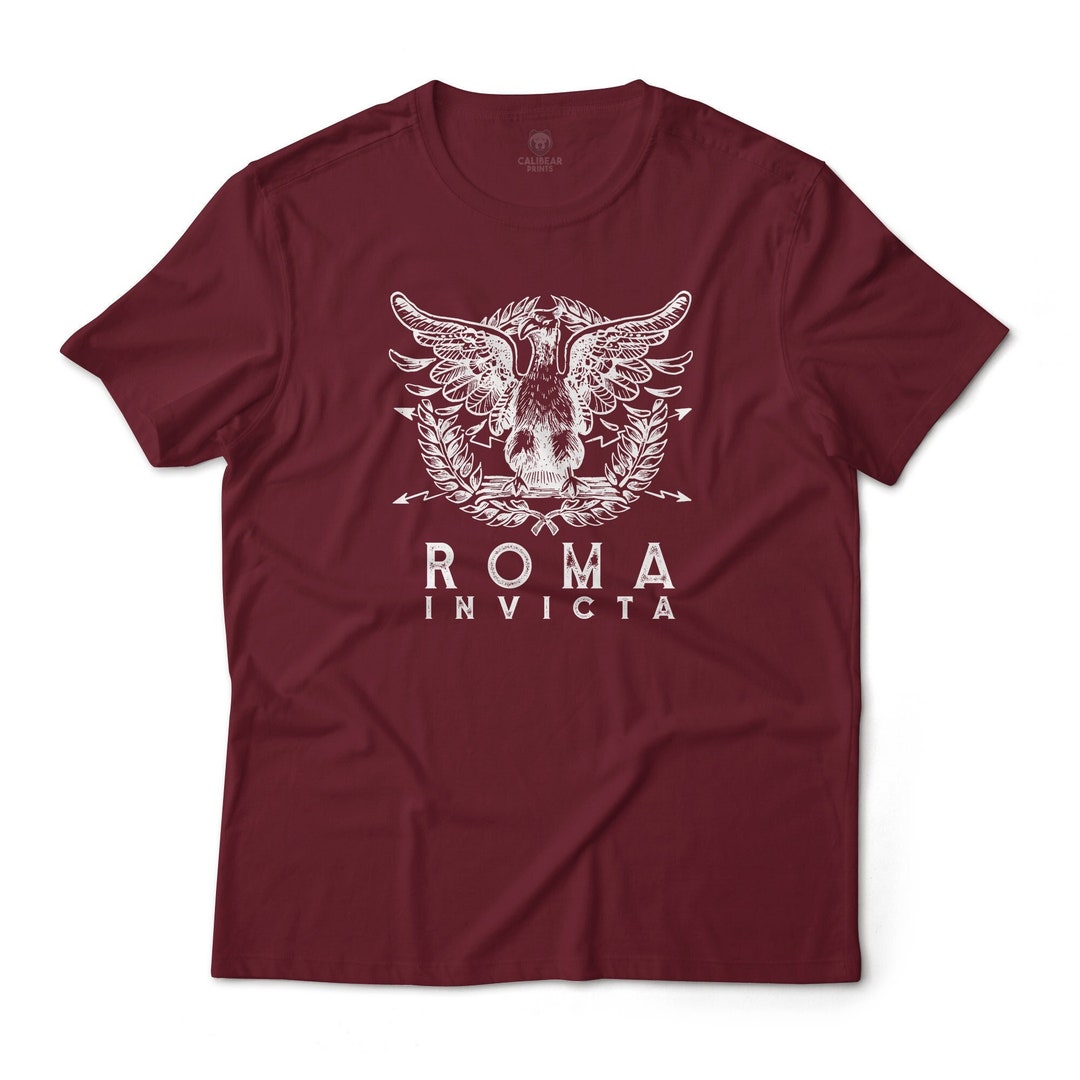 Roma Invicta Roman Empire Eagle Standard Graphic Art T-shirt Unisex - Etsy
