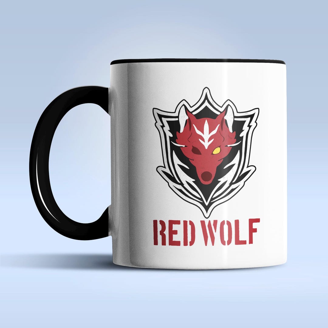 Red Wolf Squadron Logo With Text, Principality of Zeon, Iria Solari ...