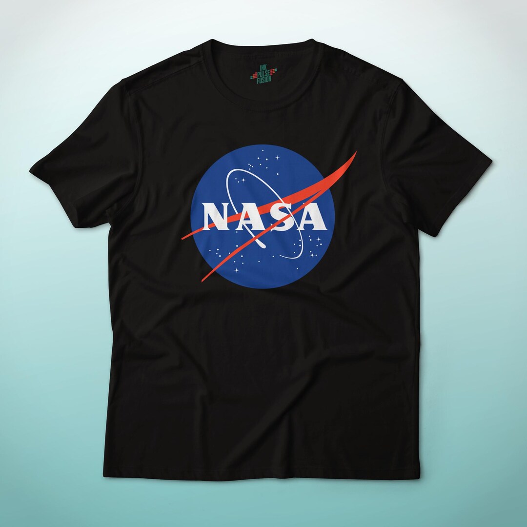 NASA Classic Meatball Logo Graphic Art Print Unisex T-shirt Space ...
