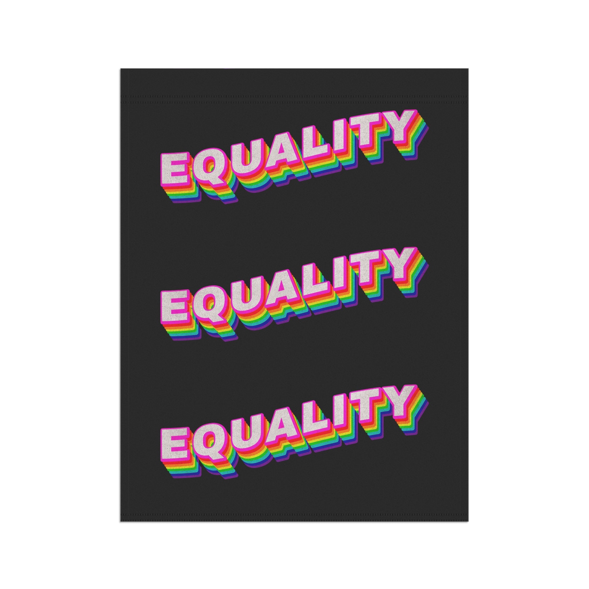 Equality Garden & House Banner, Gay Pride, Equal Rights Banner ...