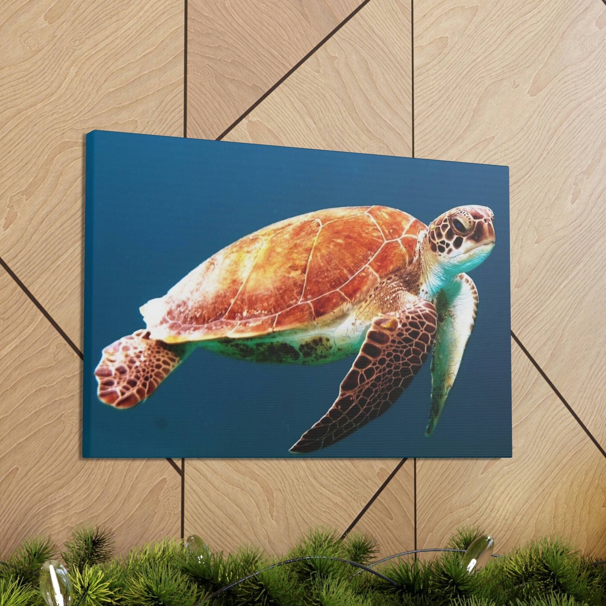 Sea Turtle Canvas Gallery Wraps, Turtle Canvas, Sea Turtle Ocean ...