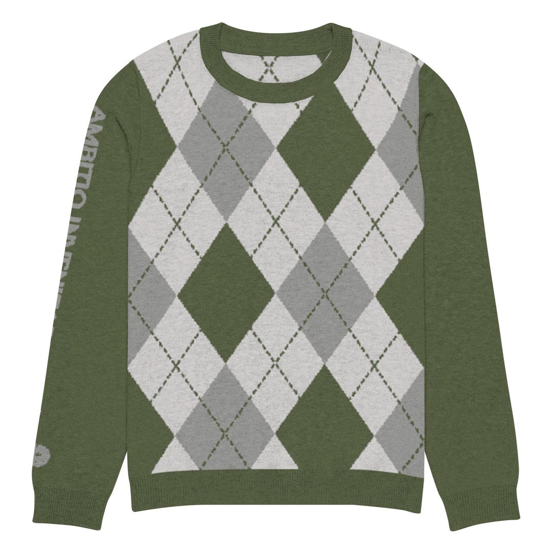 Wizarding School Knit Sweater Unisex Snake House Crew Neck Sweatshirt ...