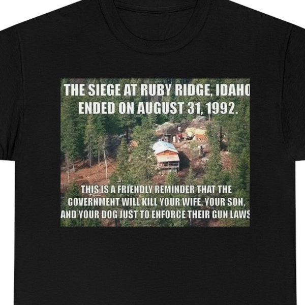 Ruby Ridge Shirt - Etsy