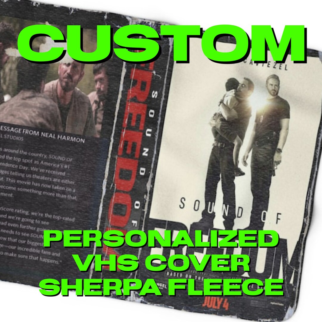 PERSONALIZED Custom Distressed Gen X 70s 80s 90s Retro VHS Cover XL ...