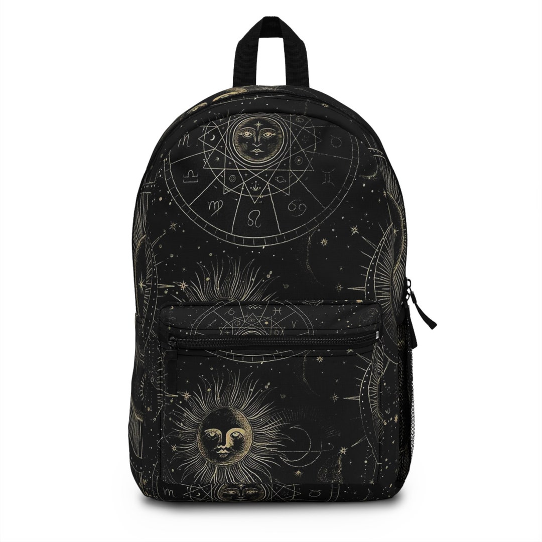 Celestial Moon Stars Astrology Backpack - Horoscope - Astronomy ...