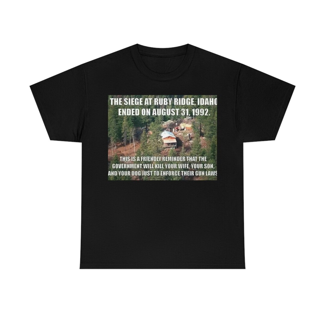 2nd Amendment | FBI Ruby Ridge Waco Shirt | Political | Conservative ...