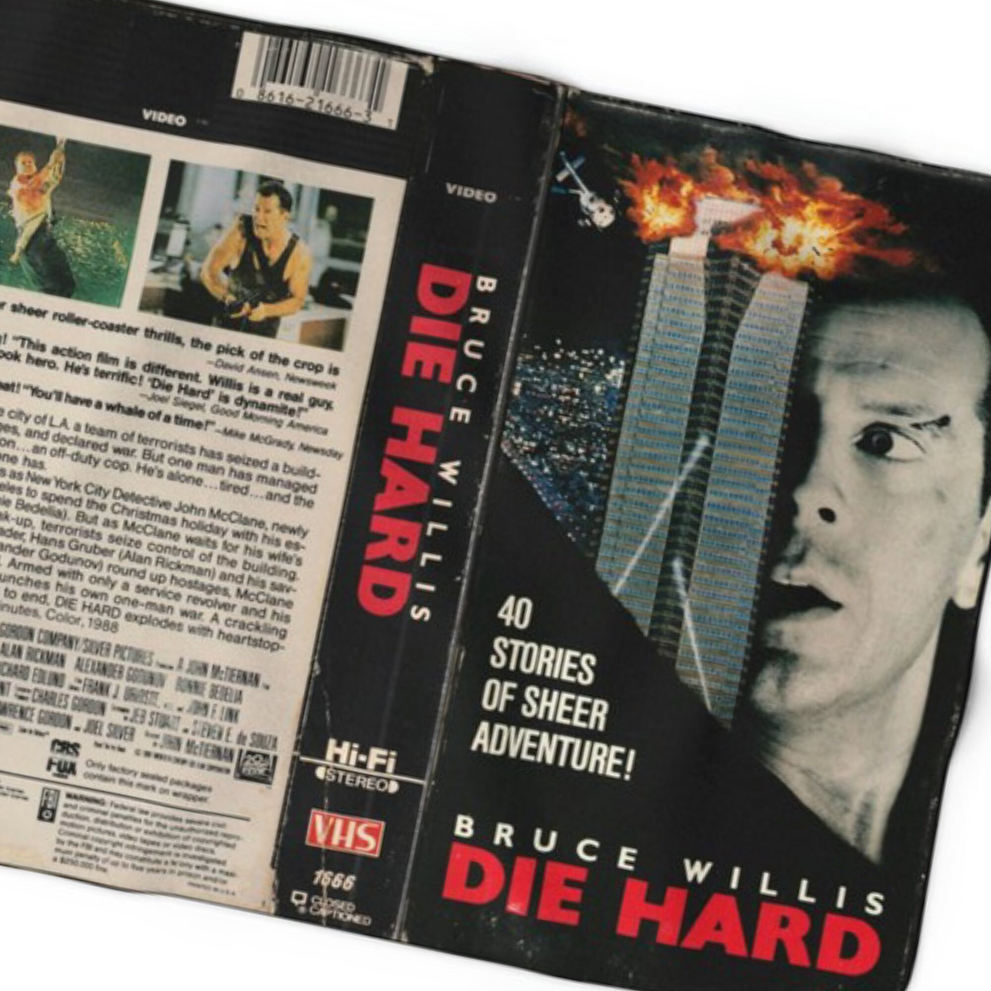 80s RETRO die hard vhs VHS Sherpa Fleece Blanket sold by Reeta ...