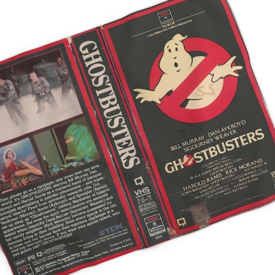 80s Retro Ghostbusters Vhs Sherpa Fleece Blanket 50x60 - Etsy
