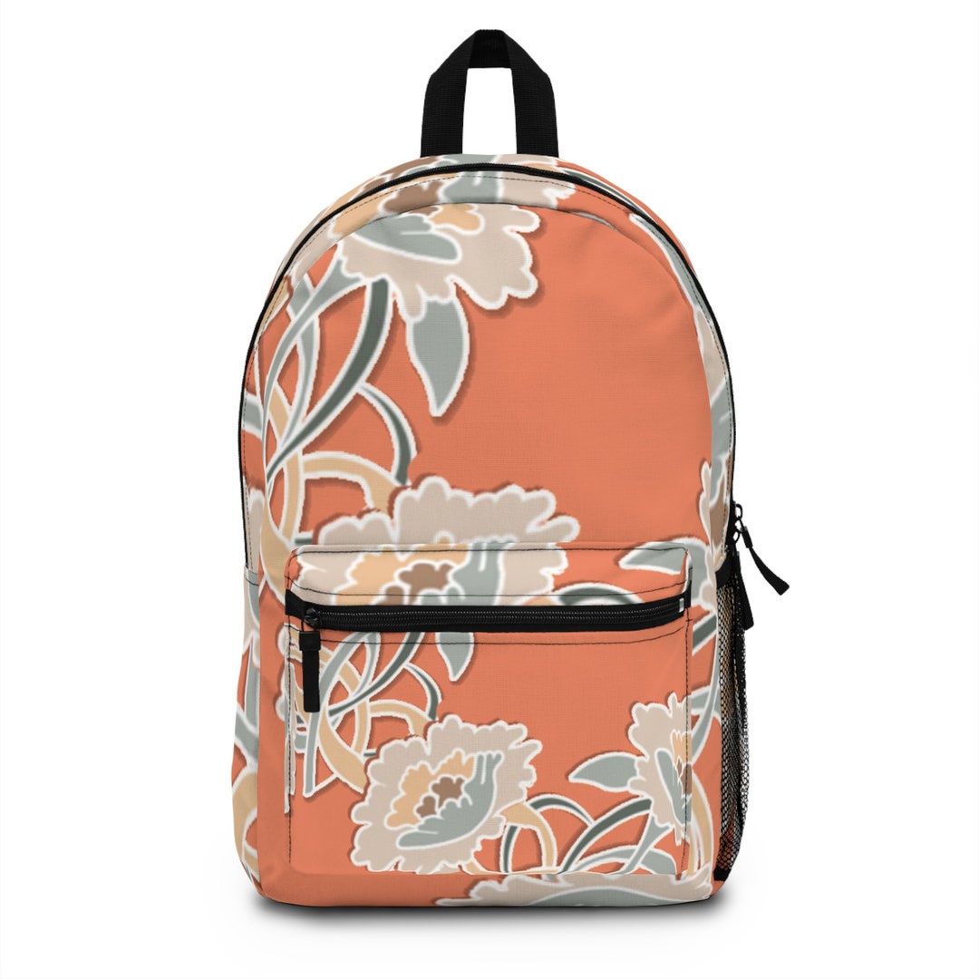 80s RETRO Golden Girls Couch Pattern School Backpack Bag - Nostalgia ...