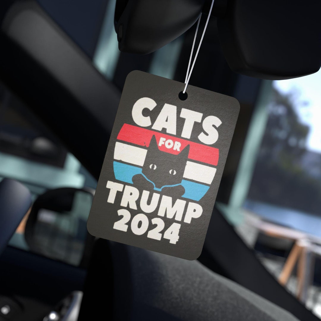 VOTE Trump 2024 Duck Kitten JD Vance Cat Meme Ladies Springfield OH Air ...