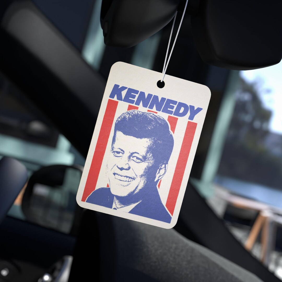 Retro Political JFK John F Kennedy Car Freshie Air Freshener - Gen X ...