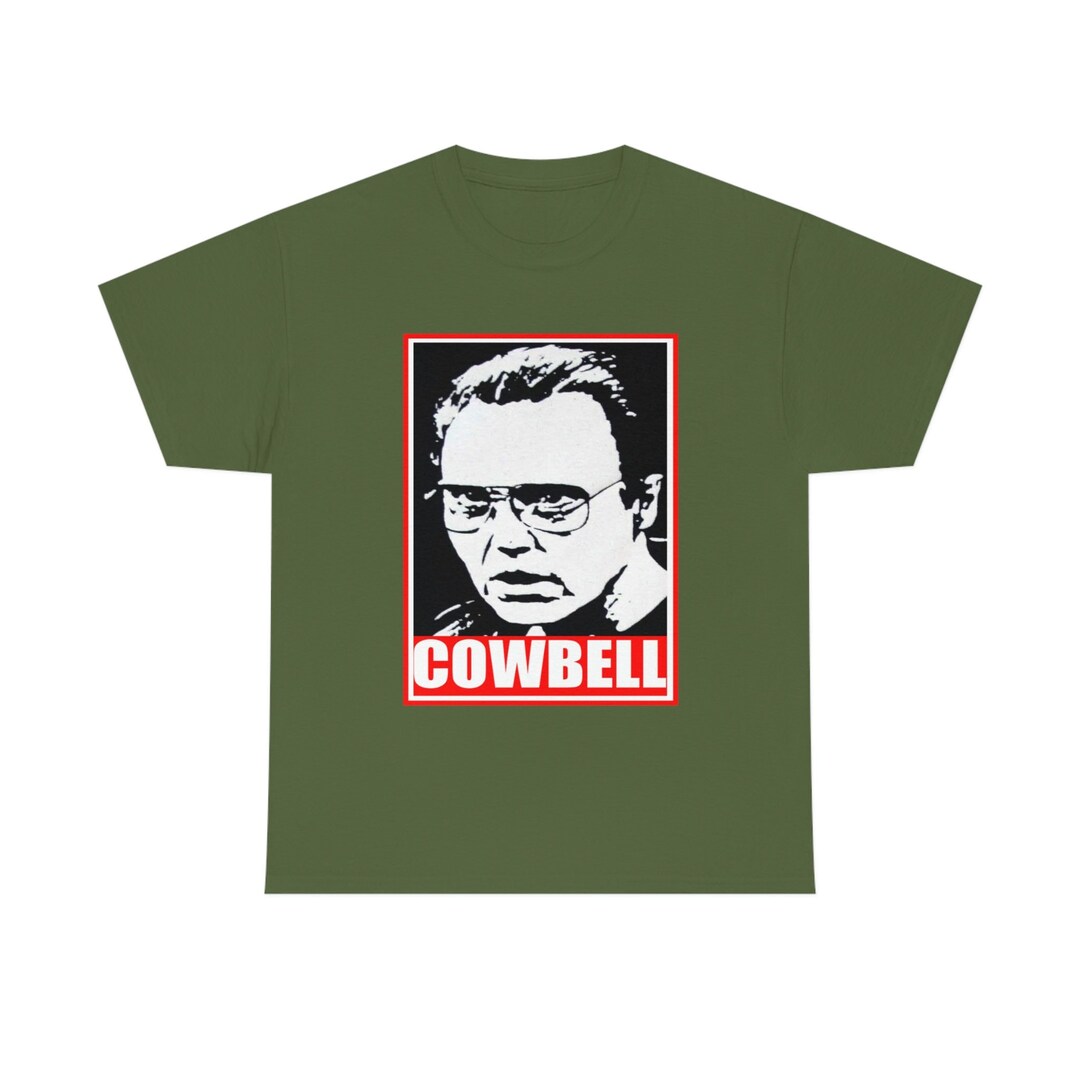 Walken Shirt, More Cowbell Shirt, Pop Art, Funny Shirt, Unisex, Heavy ...