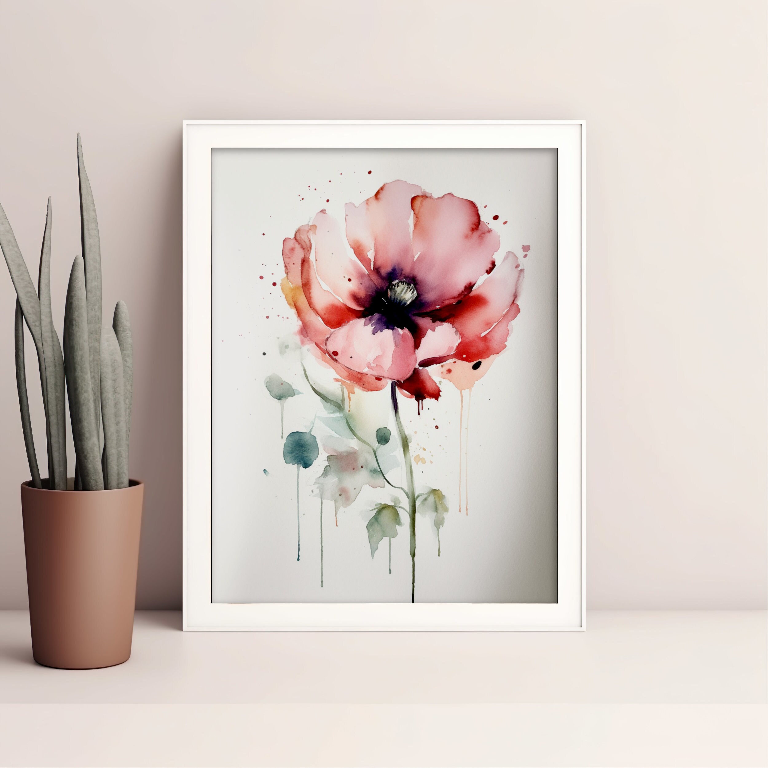 Flowers Bundle Set of 9 Digital Wall Art Home Décor Set - Etsy