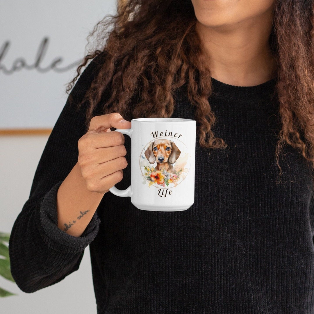 Weiner Dog Mug, Doxie Mom Coffee Cup, Dachshund Mom Mug, Dachshund ...